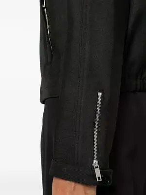 COURREGES Pointed Flat-collar Zip-up Jacket