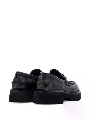 Roberto Cavalli Rc Monogram-buckle Loafers