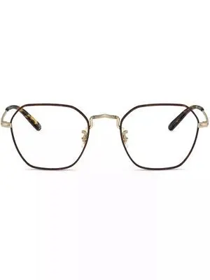 Oliver Spencer Levison Eyeglasses - Brown