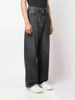 Acne Studios Mid-rise Wide-leg Jeans