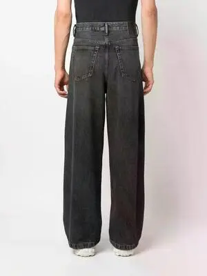 Acne Studios Mid-rise Wide-leg Jeans