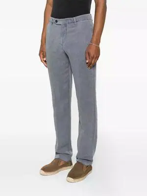 BERWICH Belt-loops Trousers - Blue