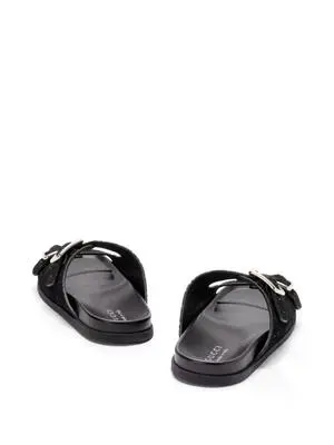 Gucci Suede Slides