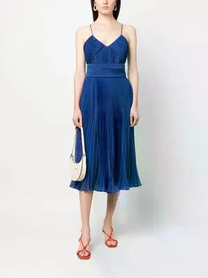 Max Mara Draped Midi Dress