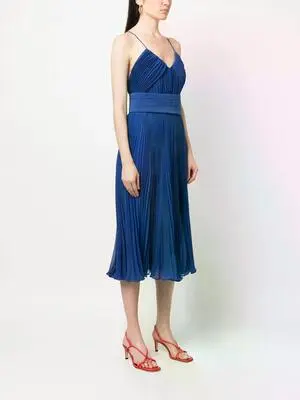 Max Mara Draped Midi Dress