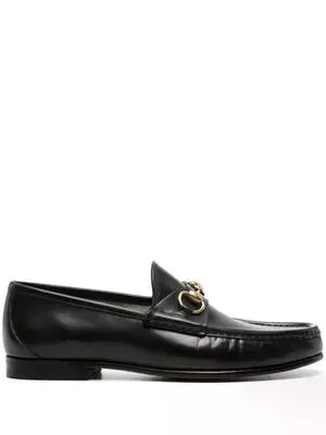 Gucci 1953 Horsebit Leather Loafers - Black