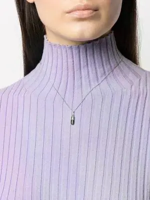 TRUE ROCKS Mini Pill Pendant - Silver