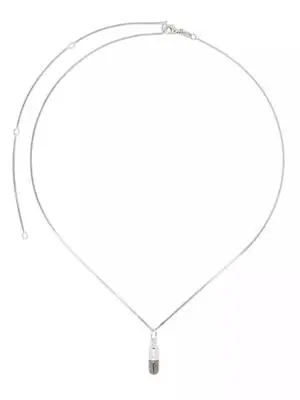 TRUE ROCKS Mini Pill Pendant - Silver