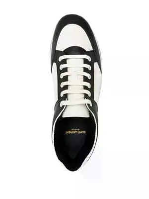 Saint Laurent Sl/61 Lace-up Sneakers - Black
