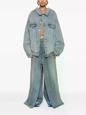 Balenciaga Drop Shoulder Denim Jacket