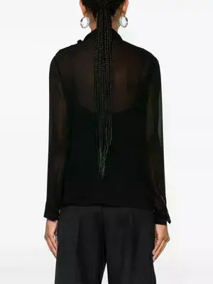 Gucci Silk Georgette Crepe Blouse