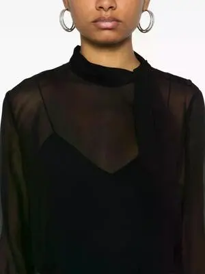 Gucci Silk Georgette Crepe Blouse