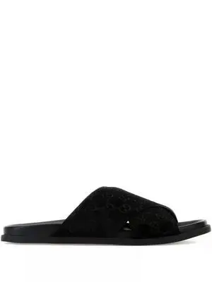 Gucci Gg-printed Slide Sandals