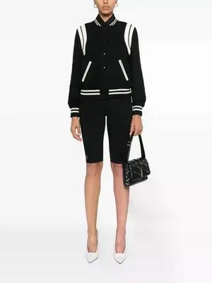 Saint Laurent Stand-up Collar Bomber Jacket