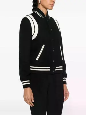 Saint Laurent Stand-up Collar Bomber Jacket