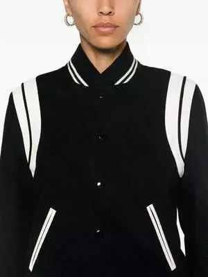 Saint Laurent Stand-up Collar Bomber Jacket