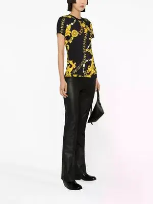 Versace Logo Couture-print T-shirt