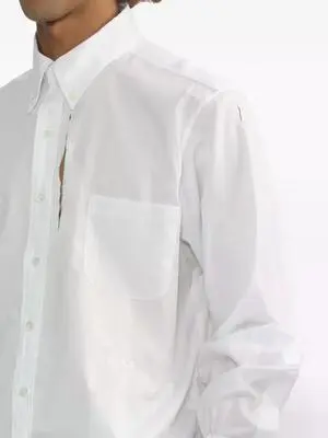 Random Identities Cut-out Shirt