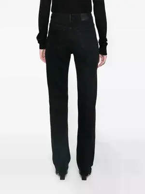 Saint Laurent Logo-patch Jeans