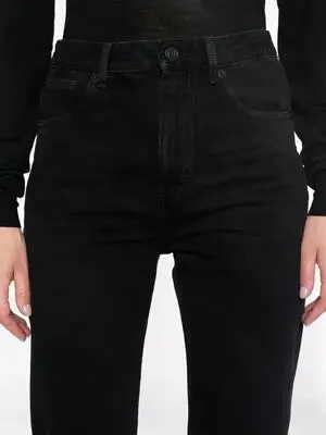 Saint Laurent Logo-patch Jeans