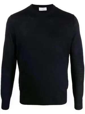 BALLANTYNE Crew-neck Wool Jumper - Blue