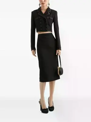 Dolce & Gabbana Double-breasted Cropped Jacket