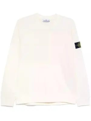 Stone Island Compass-badge Sweatshirt - Neutrals