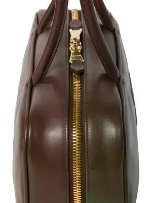Miu Miu Beau Logo-debossed Leather Bag