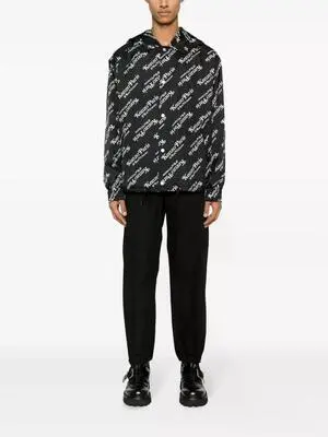 Kenzo X Verdy All-over Logo Print Hooded Windbreaker