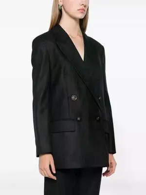 Peserico Virgin Wool Double-breasted Blazer