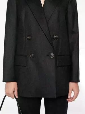 Peserico Virgin Wool Double-breasted Blazer