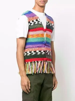 Dsquared2 Crochet Knit Vest