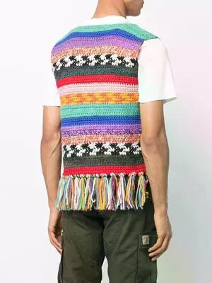 Dsquared2 Crochet Knit Vest