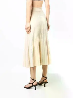 Simkhai Arabella Compact Ribbed-knit Skirt