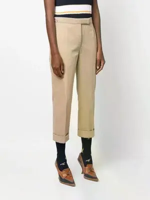 Thom Browne Cropped Tailored Trousers
