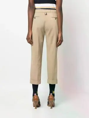 Thom Browne Cropped Tailored Trousers
