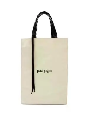 Palm Angels Logo-print Tote - Neutrals