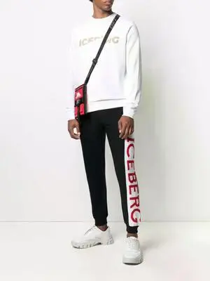 Iceberg Colour-block Logo Track Pants