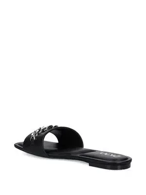 Dkny Leather Slides