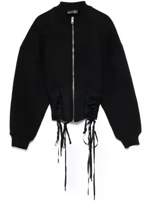 MUGLER Laced Corset Sweatshirt