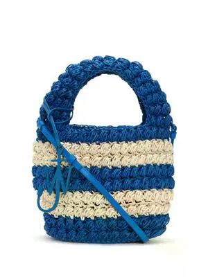 JW Anderson Anchor Charm Woven Handbag