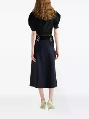 Prada Cady Crepe Top