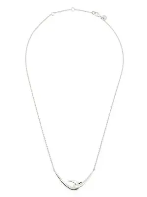SHAUN LEANE Hook Pendant Necklace - Silver