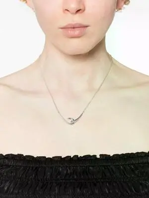 SHAUN LEANE Sterling Hook Pendant Necklace