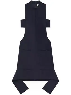 COURREGES Cut-out Mini Dress - Blue