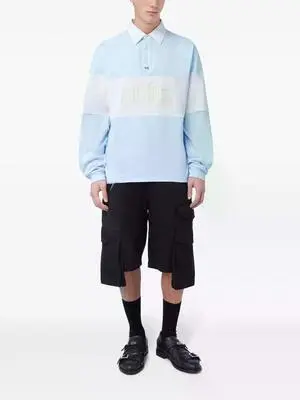 Gcds Logo-embroidered Cotton Polo Shirt