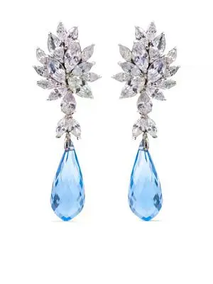 JUWELINA PARIS Libertee Drop Earrings - Silver