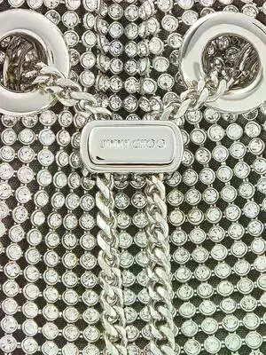 JIMMY CHOO Crystal-embellished Mini Bag