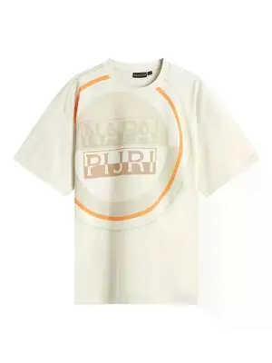 NAPAPIJRI Logo-print T-shirt - Neutrals