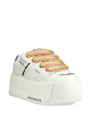 NAKED WOLFE Platform Lace-up Sneakers